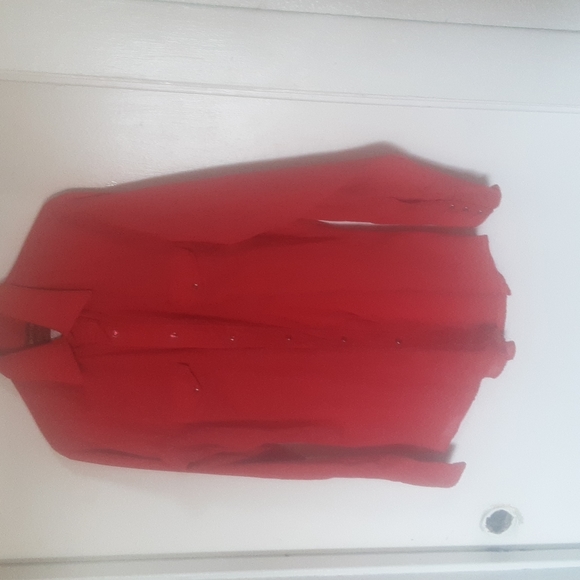 Rustler | Shirts | Mens Rustler Red Pearl Snap Western Rodeo Shirt Sz ...